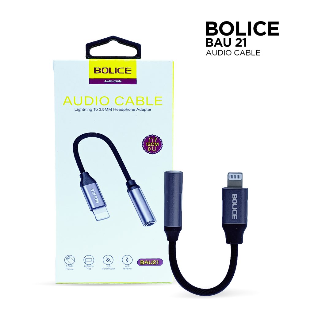 Bolice BAU 21 Audio Cable - SHIHAB MOBILE PHONES LLC | BOLICE | MOBILE ...
