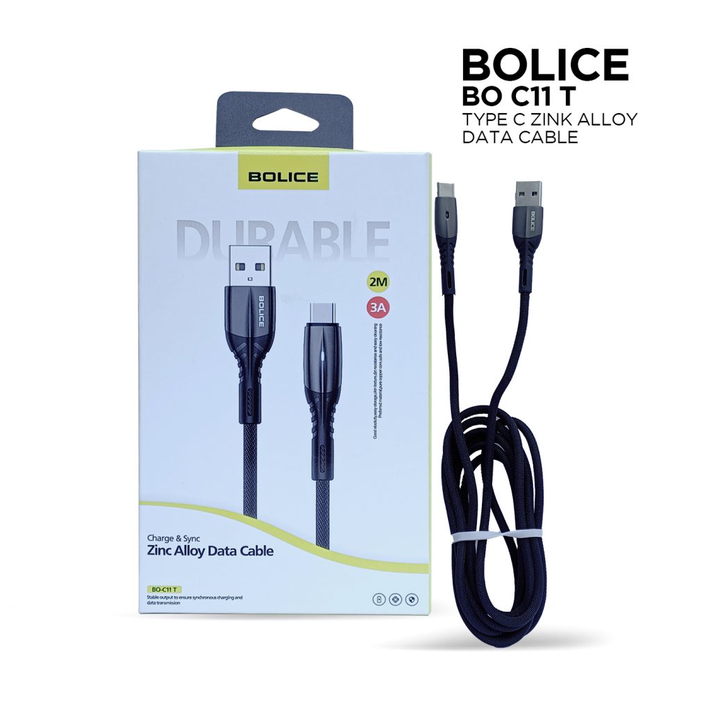 Bolice BO C11 T Type C Zinc Alloy Data Cable - SHIHAB MOBILE PHONES LLC ...